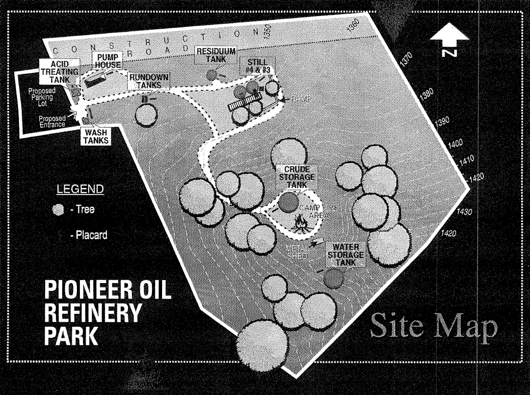 SCVHistory.com | Newhall | Chevron USA's Pioneer Oil Refinery Park Plan ...