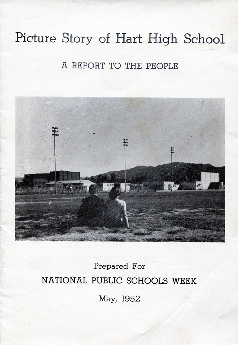 SCVHistory.com | Picture Story of Hart High School (and District), May ...