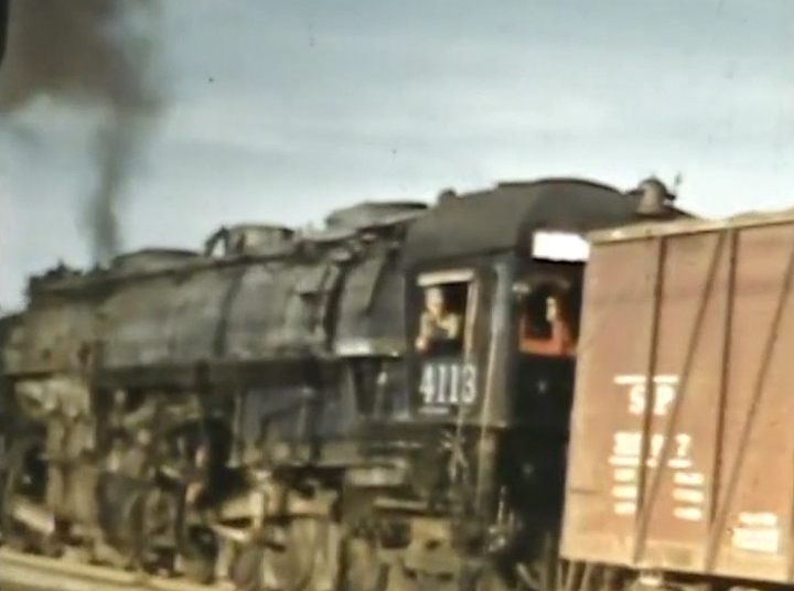 SCVHistory.com HB1904 | Saugus | Color Film: Southern Pacific Cab ...