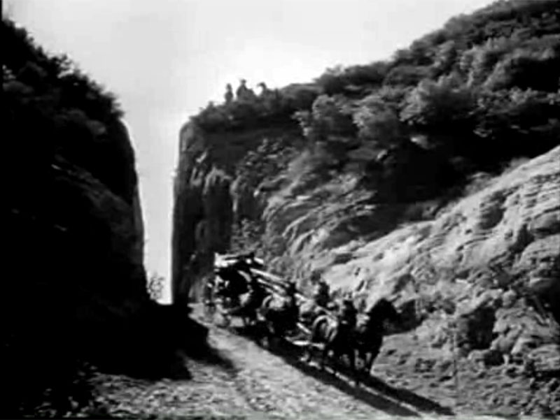 SCVHistory.com LW2172 | Film-Arts | Stagecoach (1939): Beale's Cut Scene.