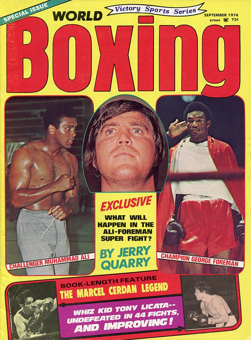 SCVHistory.com LW3520 | People | Ali-Foreman Preview by Jerry Quarry ...