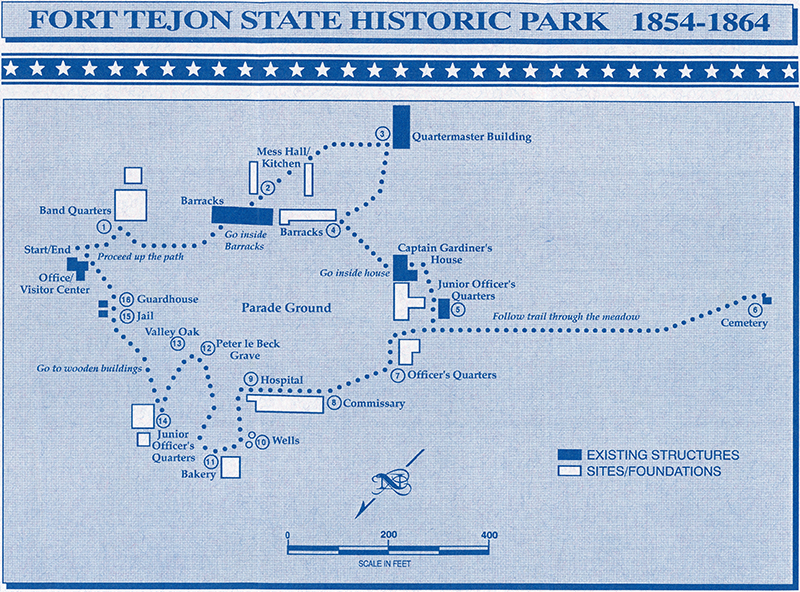 SCVHistory.com | Tejon | Brochure: Dragoon Walk (Self-Guided Trail ...