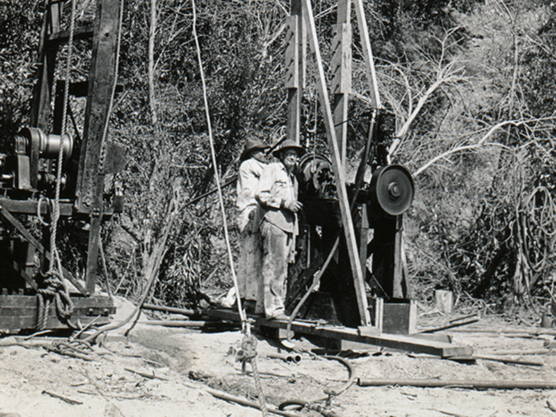 SCVHistory.com LW3585 | Piru | Photo Gallery: Geological Investigation ...