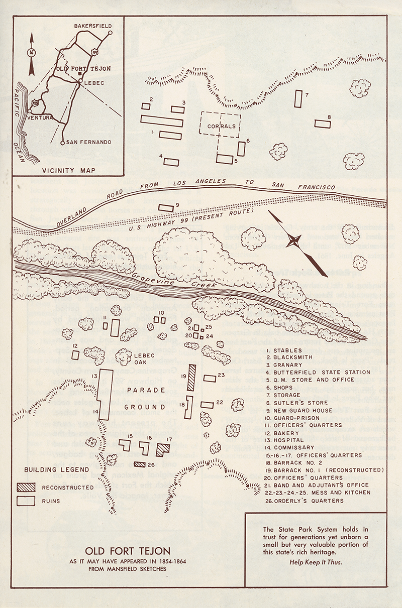 SCVHistory.com LW3755 | Ridge Route | Fort Tejon State Historical ...