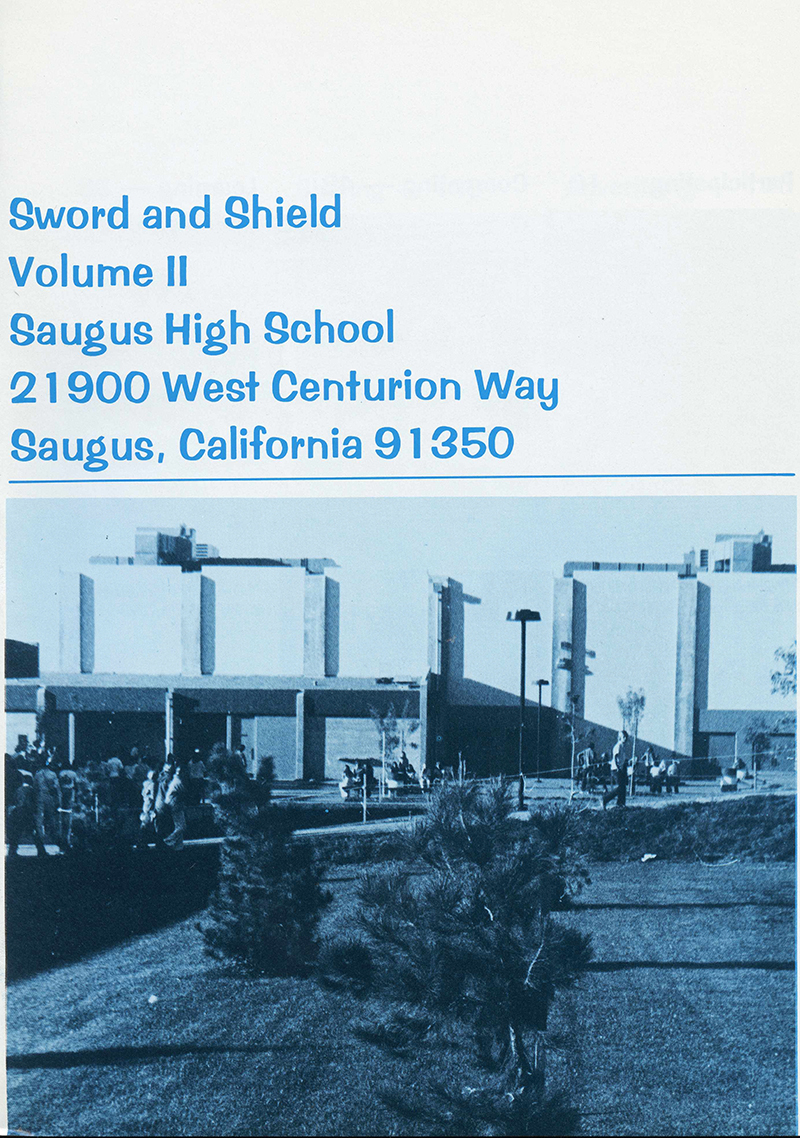 SCVHistory.com | Saugus High School | 1977 Sword & Shield Yearbook ...
