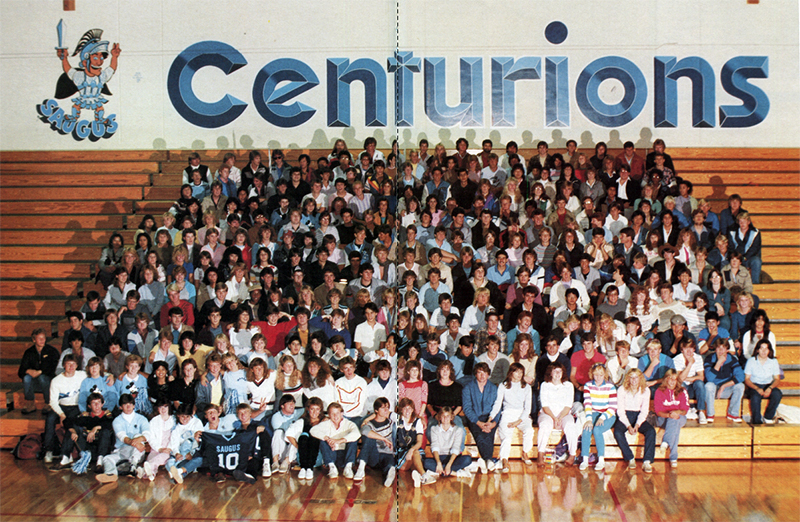 SCVHistory.com | Saugus High School | 1984 Sword & Shield Yearbook with ...