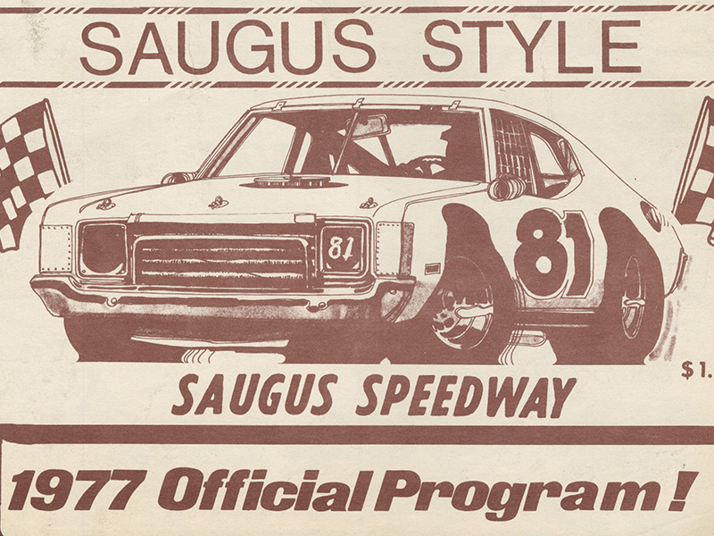 SCVHistory.com | Saugus Speedway | Aerial View, Pre-1971.