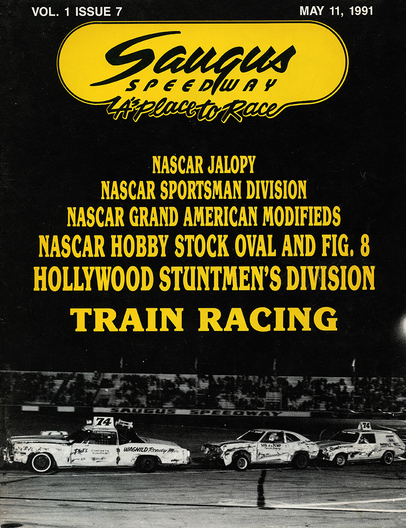 SaugusSpeedway.net | Racing Program, 5-11-1991 | Rod Johnson Scores ...