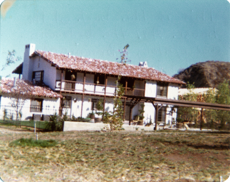 SCVHistory.com SF7504 | Towsley Canyon | Rivendale: Arnett House ca. 1975